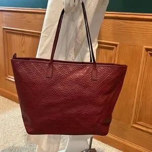 kate spade | Bags | Kate Spade Margareta Penn Place Embossed Red ...